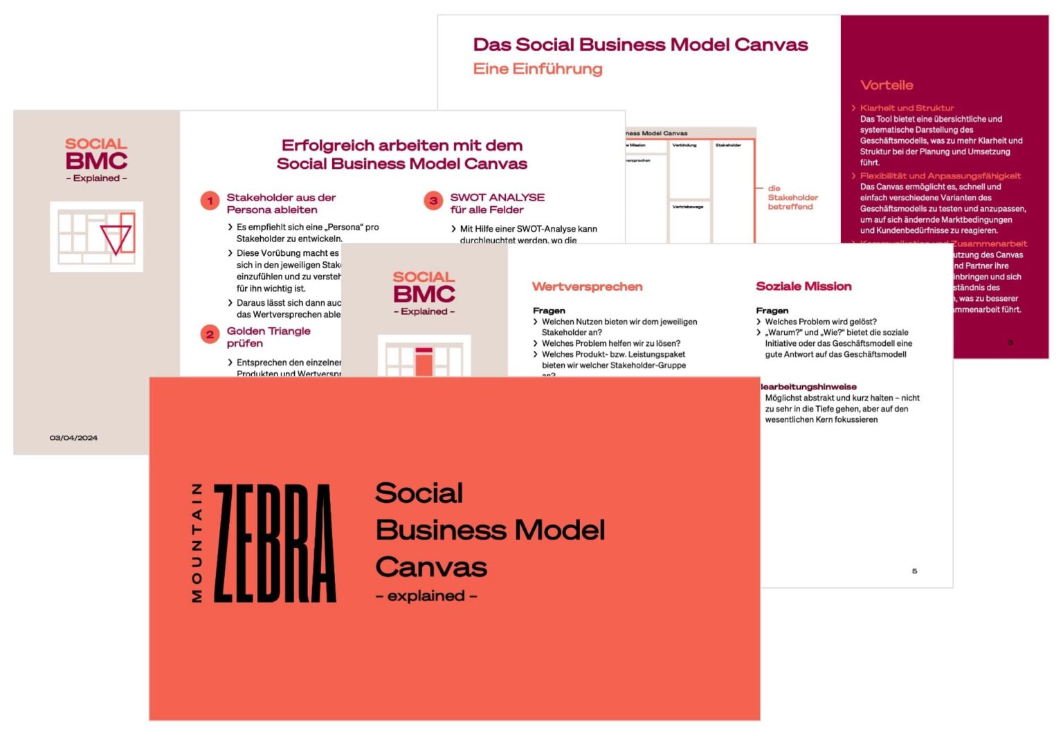Social Business Model Canvas | Mountain Zebra